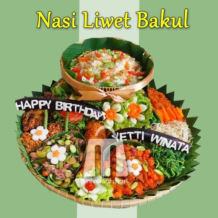 Jual Nasi Liwet Bakul Khas Sunda Menu Lengkap Paket Hemat 5 Orang ...