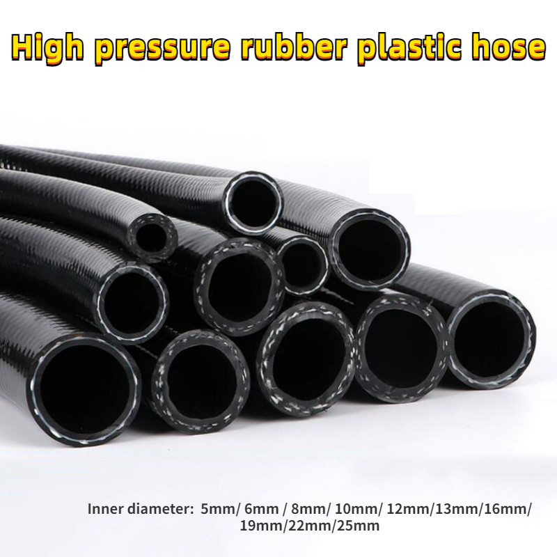Jual 1 Meter Black High-pressure Water Pipe PVC Rubber Vacuum | Shopee ...