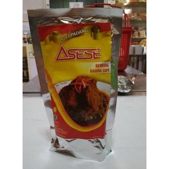 Jual Rendang Daging Sapi Asese asli 250gr / Rendang Asli Padang/ Sapi Basah TL | Shopee Indonesia
