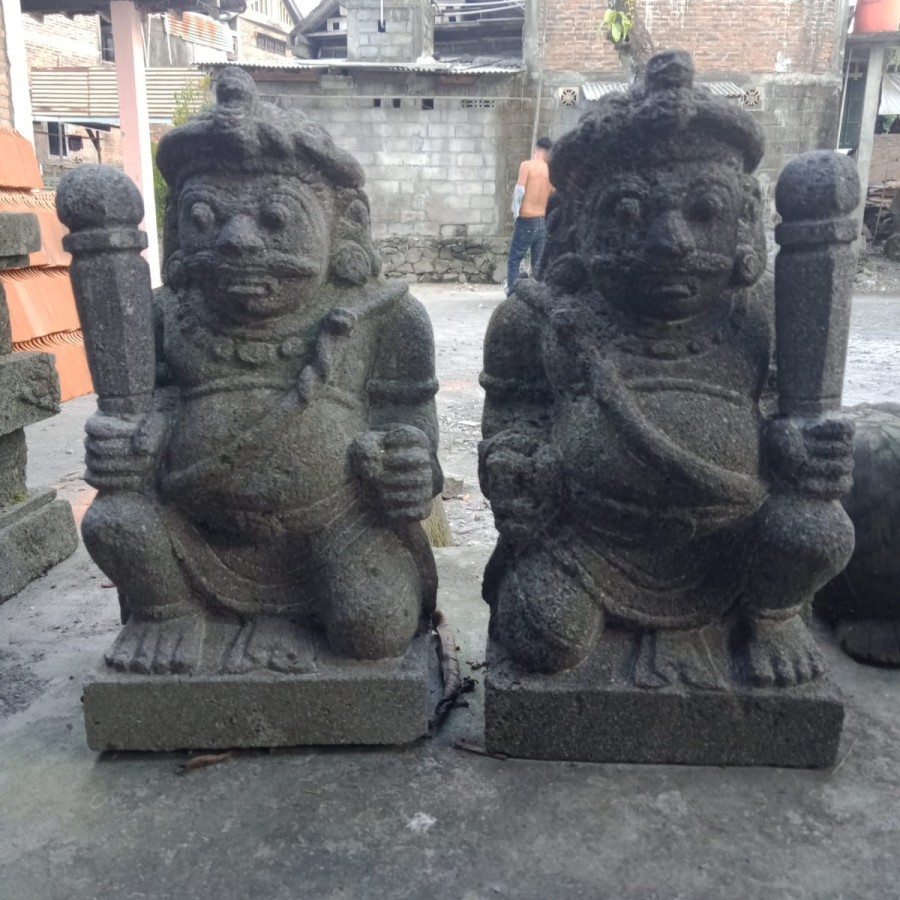 Jual PATUNG GUPOLO SEPASANG atau DWARAPALA (30 cm ) | Shopee Indonesia