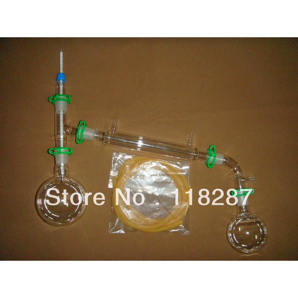 Jual NEW 500ml distillation apparatus vacuum distillation kit lab glass ...