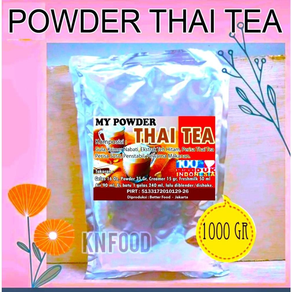 Jual Powder Thai Tea 1 gram - Bubuk Thai Tea - Thai Tea Teh Thailand ...