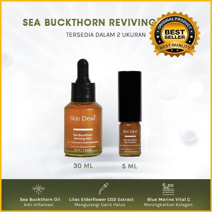 Jual Facial Oil Serum Skin Dewi Sea Buckthorn Reviving Elixir 5Ml ...
