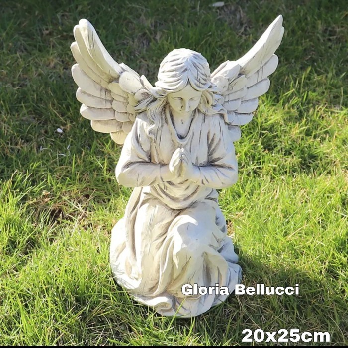 Jual Patung Angel Doa Pajangan Malaikat Gabriel Hiasan Makam Taman ...