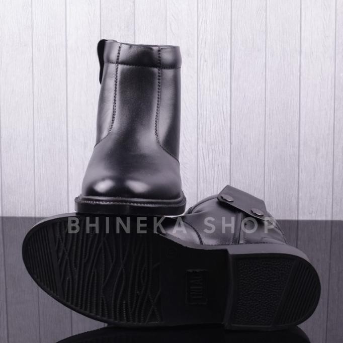 Jual Sepatu Pdh Pdl Sepatu Dinas Hitam Polisi Satpam Security Resleting ...