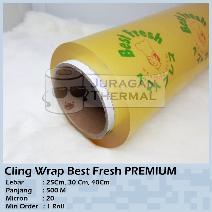 Jual CLING WRAP BEST FRESH PREMIUM 30 CM X 500 M TEBAL 20 MICRON ...