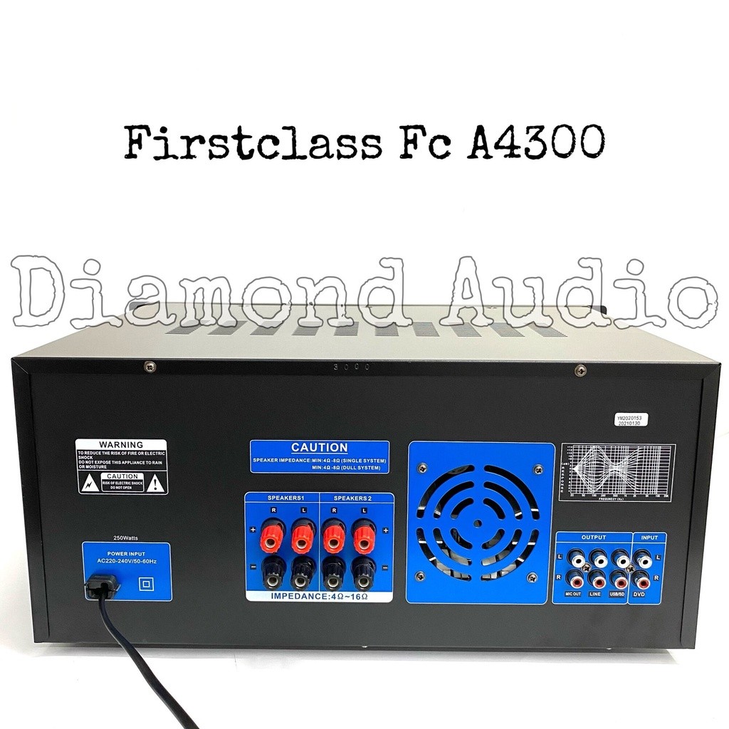 Jual Power Amplifier First Class A4300 Usb Bluetooth Power Mixer Ampli ...