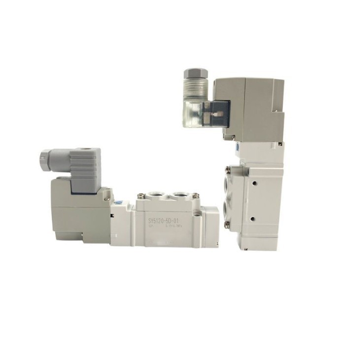 Jual SY5120 01 pneumatic solenoid valve 2 position single SMC type electromagnetic solenoid ...