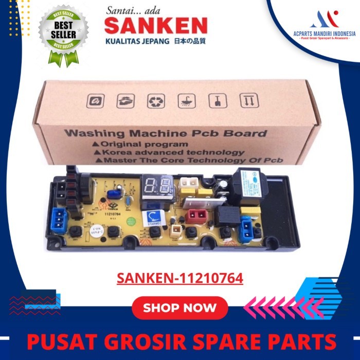 Jual SANKEN AW-S866PP 8kg modul pcb mesin cuci Top Loading | Shopee ...