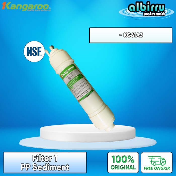 Jual Murah Kangaroo Filter PP (Filter 1 - RO KG61A3) Non COD | Shopee ...