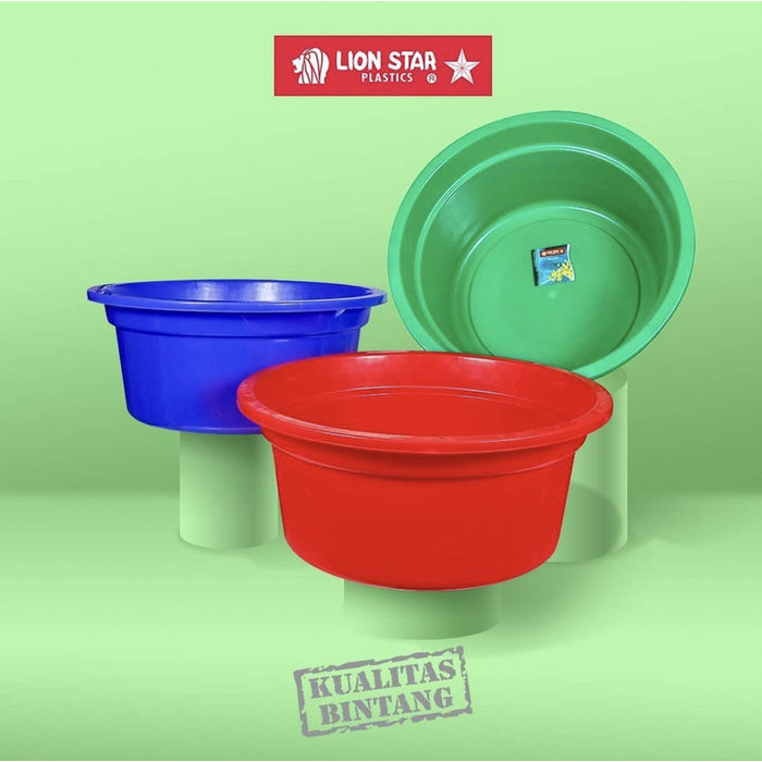 Jual TERBARU! Bak / baskom / ember / pail 30 USA BA27 Lion star ( 71,5 ...