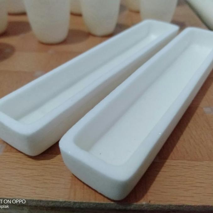 Jual Miliki Krus Kapal Alumina / Alumina Crucible Boat 2 X 2 X 10 Cm ...