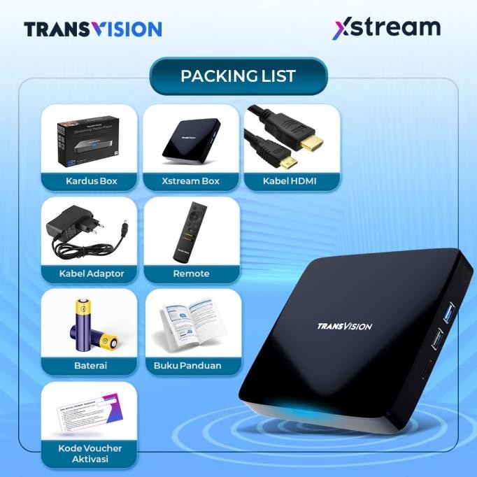 Jual Sale Transvision Xstream Android Tv Box - Free All Channel Paket ...