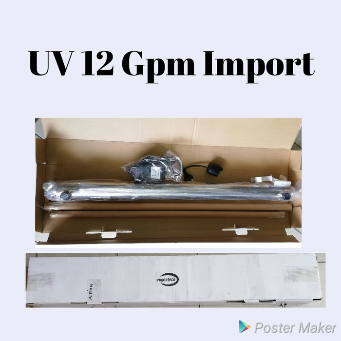 Jual Uv 12 Gpm Water Sterilizer Ultraviolet 12 Gpm Depo air minum | Shopee Indonesia