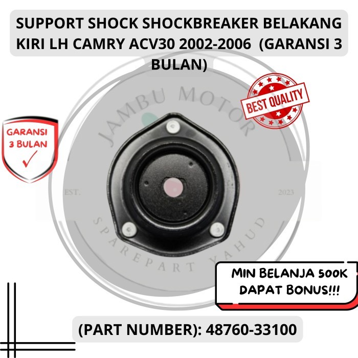 Jual SUPPORT SHOCK SHOCKBREAKER BELAKANG KIRI LH CAMRY ACV30 2002-2006 ...