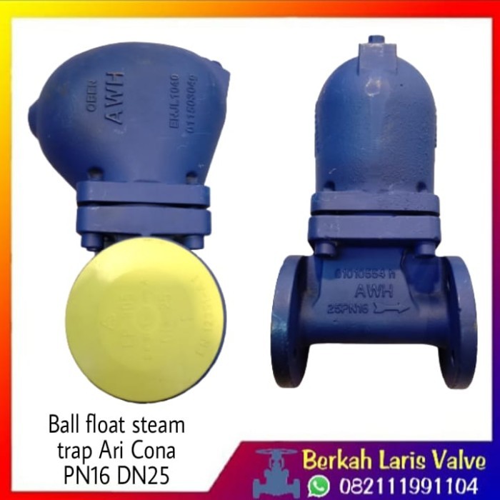 Jual TERBARU Ball float steam trap Ari Cona/AWH PN16 DN25 (1"inch) BISA ...