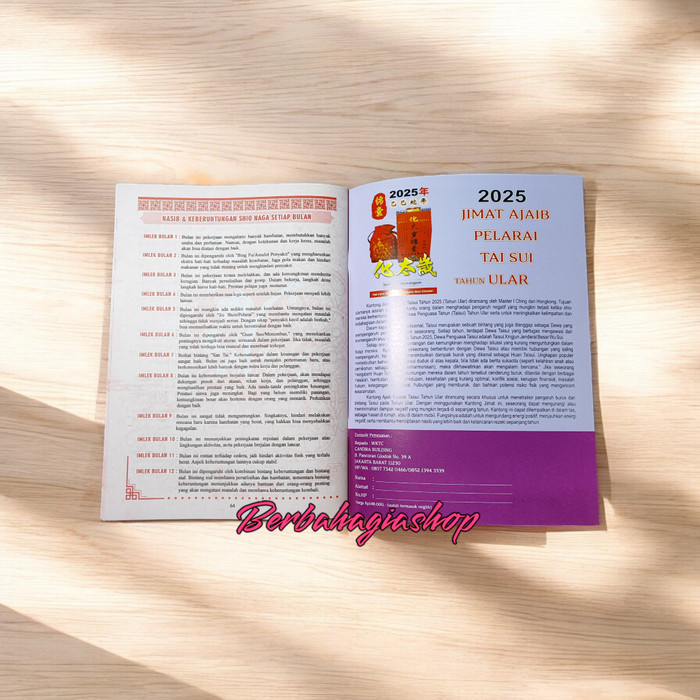Jual Buku Ramalan Keberuntungan 12 Shio Di Tahun Ular 2025 Bahasa ... Jual Buku Ramalan Keberuntungan 12 Shio Di Tahun Ular 2025 Bahasa ...