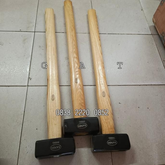Jual Grosir Palu Godam 1 2 3 4 5 6 8 10 Kg Merk Sands Gagang Kayu ...