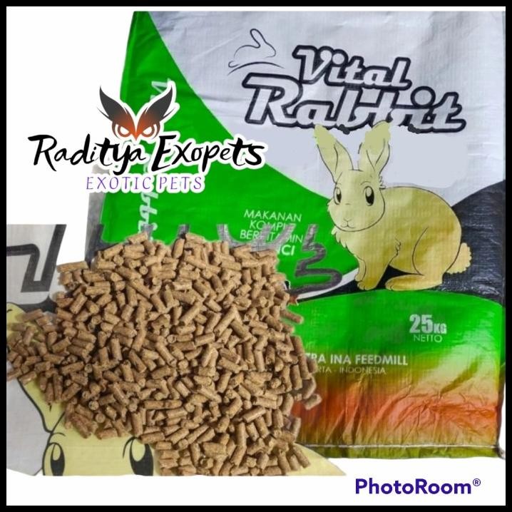 Jual Vital Rabbit Pakan Makanan Kelinci Marmut Guinae Pig Hamster ...