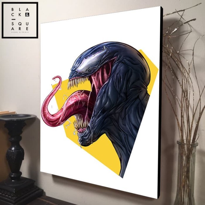 Jual Poster Premium Plus Frame Kayu - Marvel Venom - Size A3 - Seri 2 ...