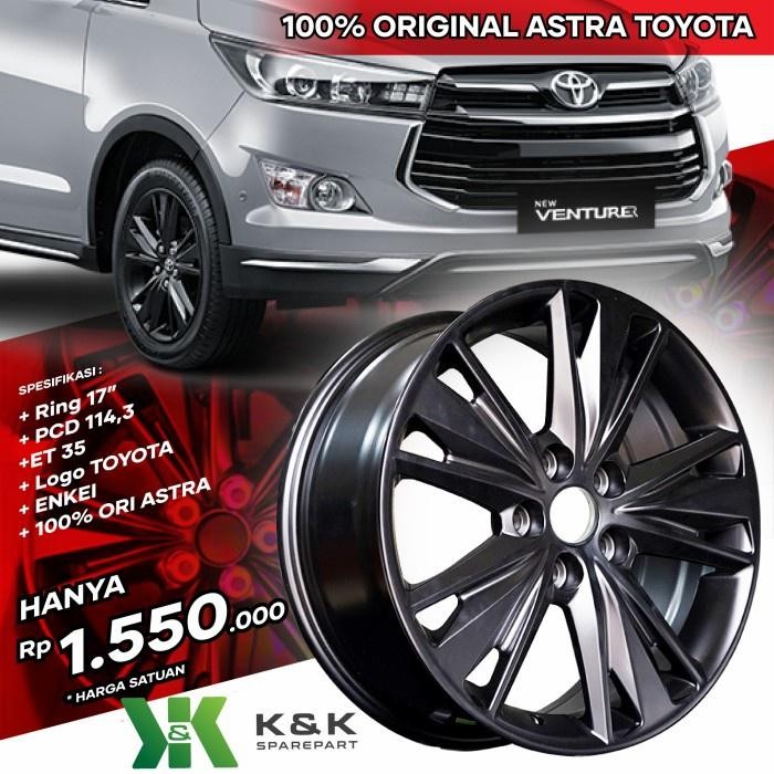 Jual Velg Innova Reborn Venturer Ring 17 (Original Astra) 42611-Yp010 ...