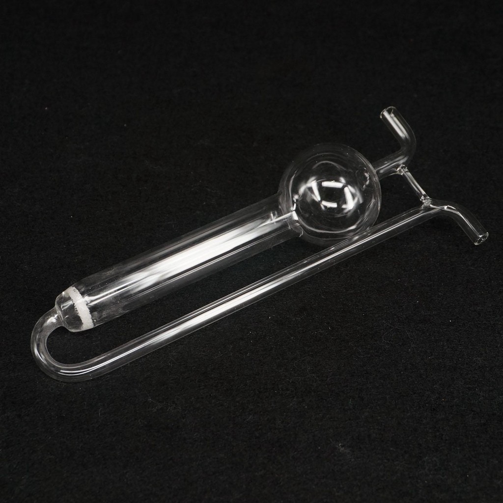 Jual 10ml Lab Clear Glass Porous Absorbing Tube U-shape Gas Sampling ...
