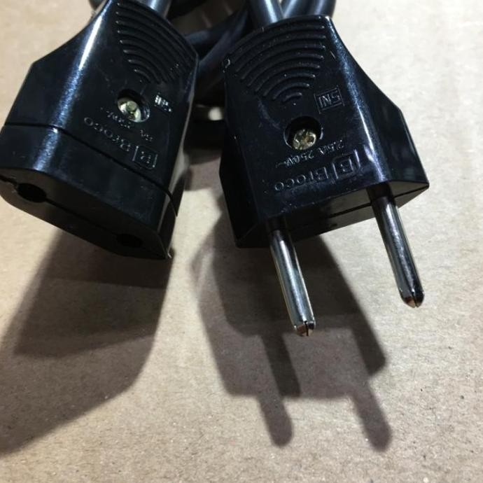 Jual PROMO!!! Kabel Listrik Tambahan Extension penyambung Colokan 2 Pin ...