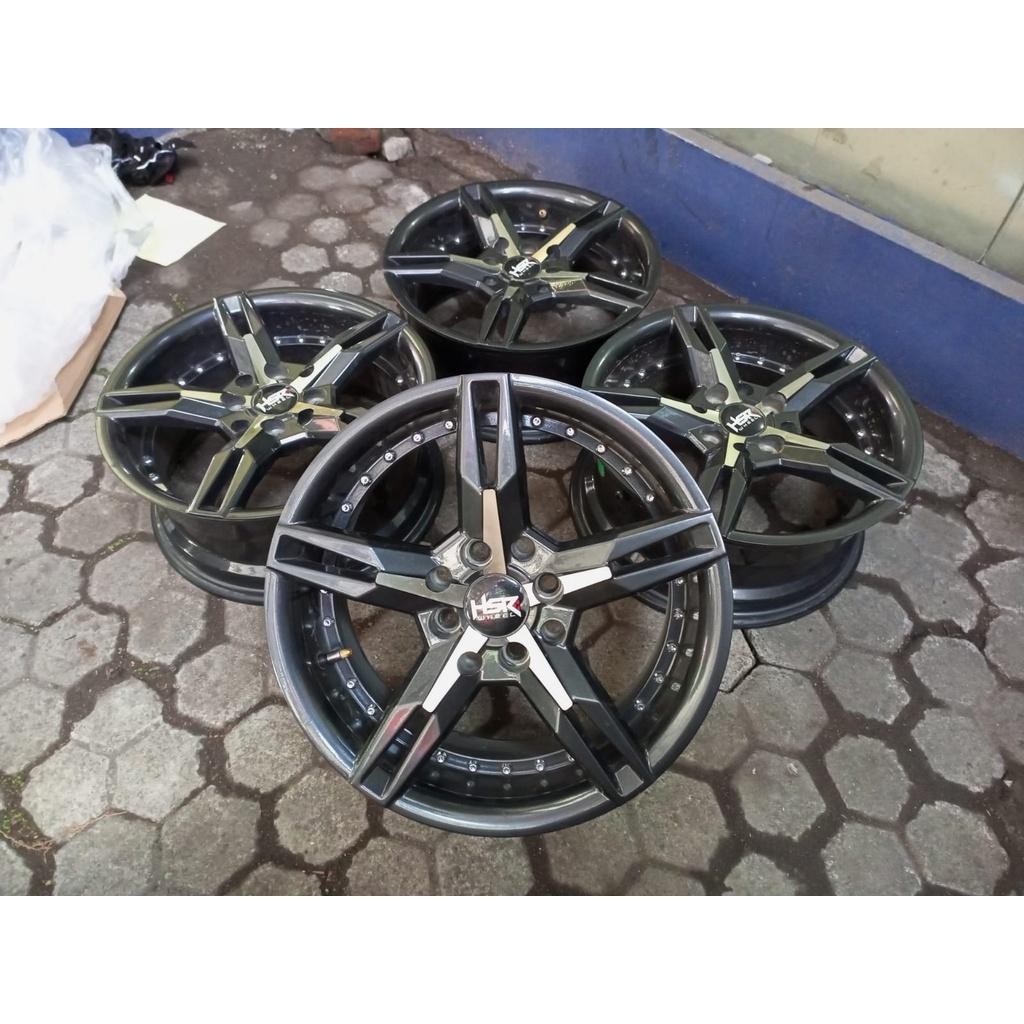 Jual Velg Mobil Bekas Brio Avanza Ring 15 Lebar 6,5 Pcd 4X100 / 4X114 Hsr Keunika Buat Agya ...