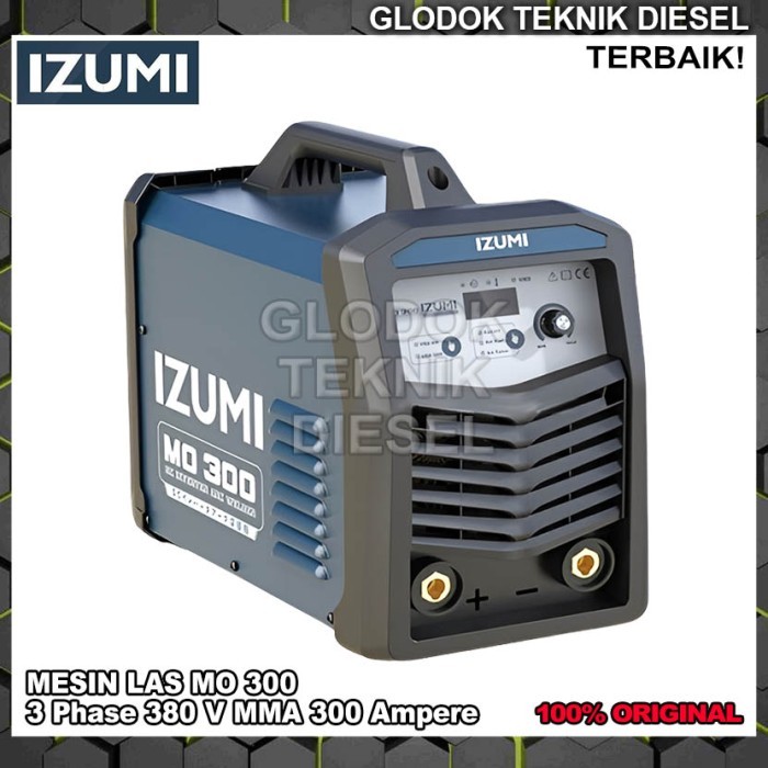 Jual Izumi Mesin Las MMA MO 300 A Trafo Las IGBT MMAi MO300 ARC 3 Phase ORI | Shopee Indonesia