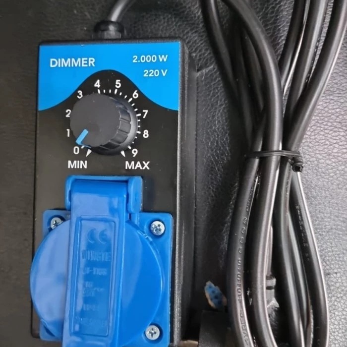Jual Jual Dimmer Speed Control Speed Reducer 2000watt 220v | Shopee ...