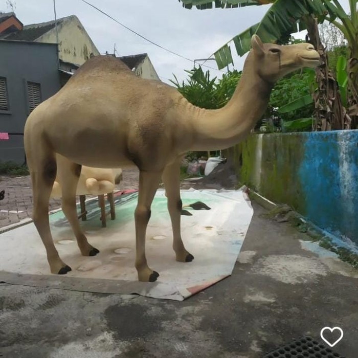 Jual PROMO! Patung styrofoam unta berdiri stereofoam dekorasi ramadhan ...