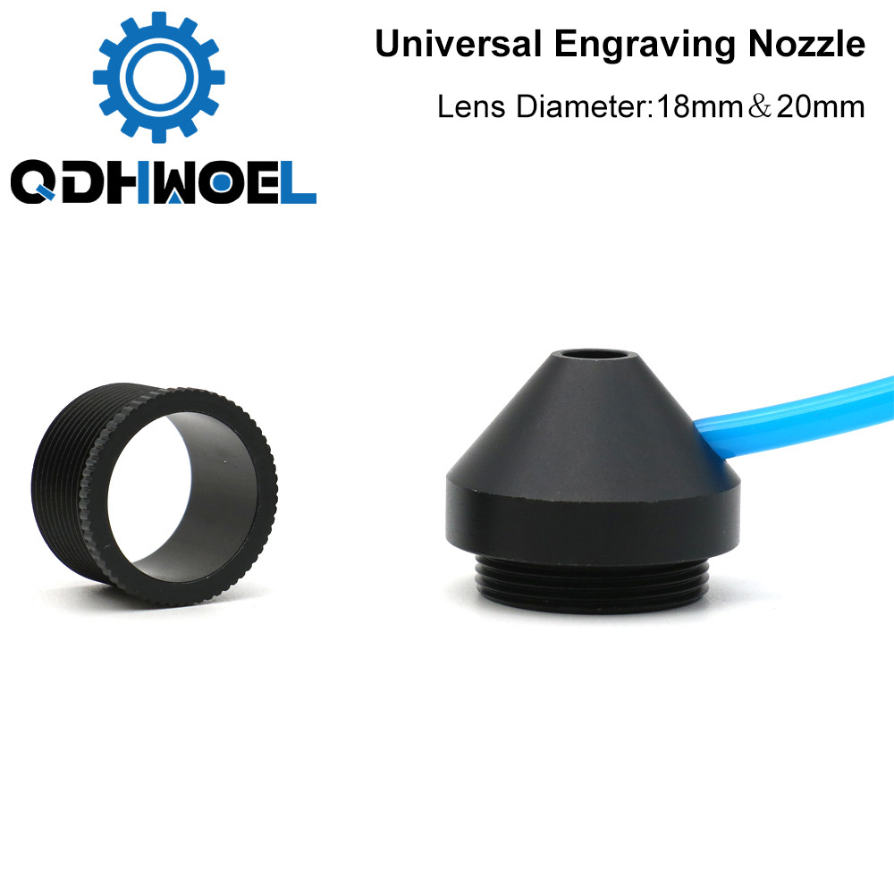 Jual QDHWOEL Air Nozzle Compound Universal Engraving Nozzle for Laser ...