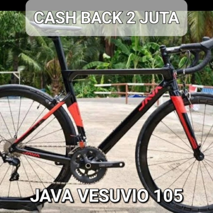 Jual SEPEDA BALAP ROADBIKE JAVA VESUVIO CARBON RIM BRAKE BUKAN STRATTOS | Shopee Indonesia