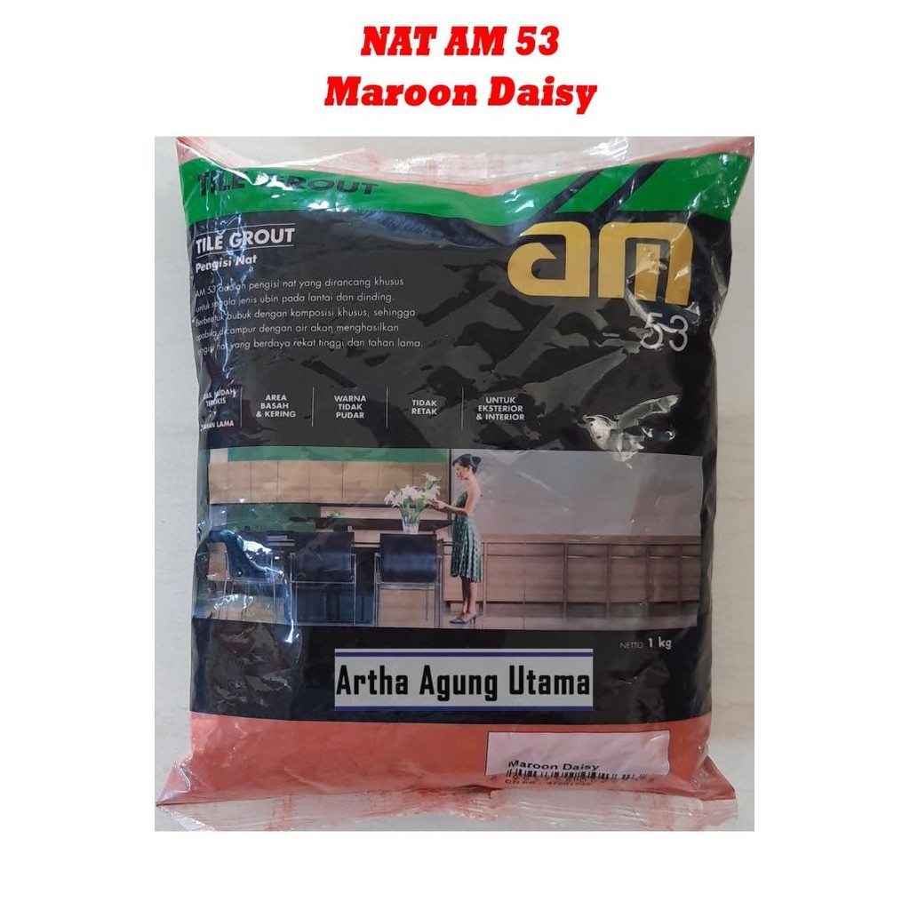 Jual Open DS] Semen NAT Keramik AM 53 | Pengisi Nat | Tile Grout ...