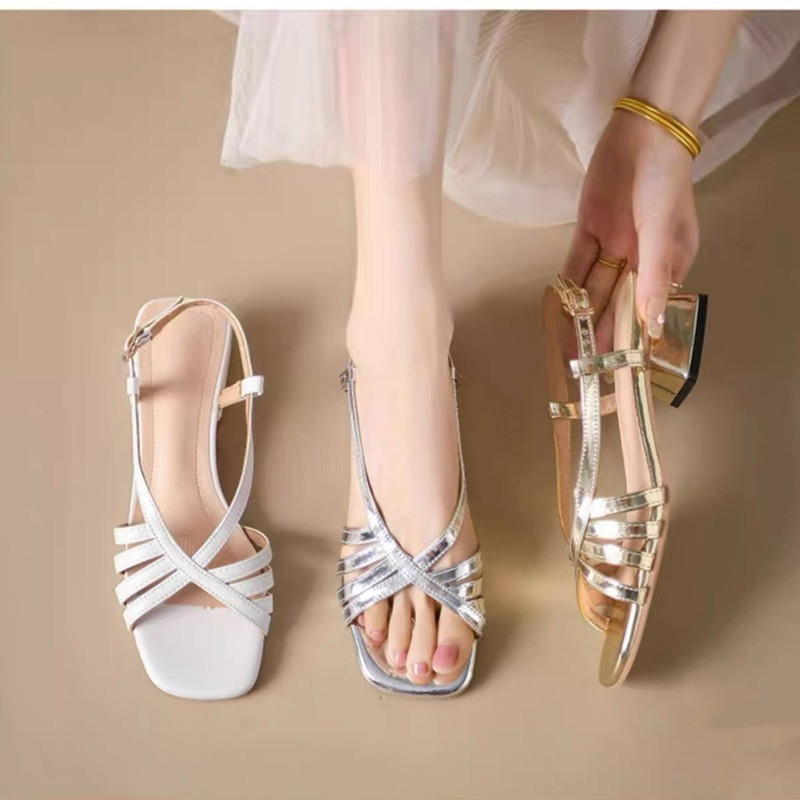 Jual Heels Wanita Lebaran 2025 Highheel Haihils Wanita Kekinian High ...