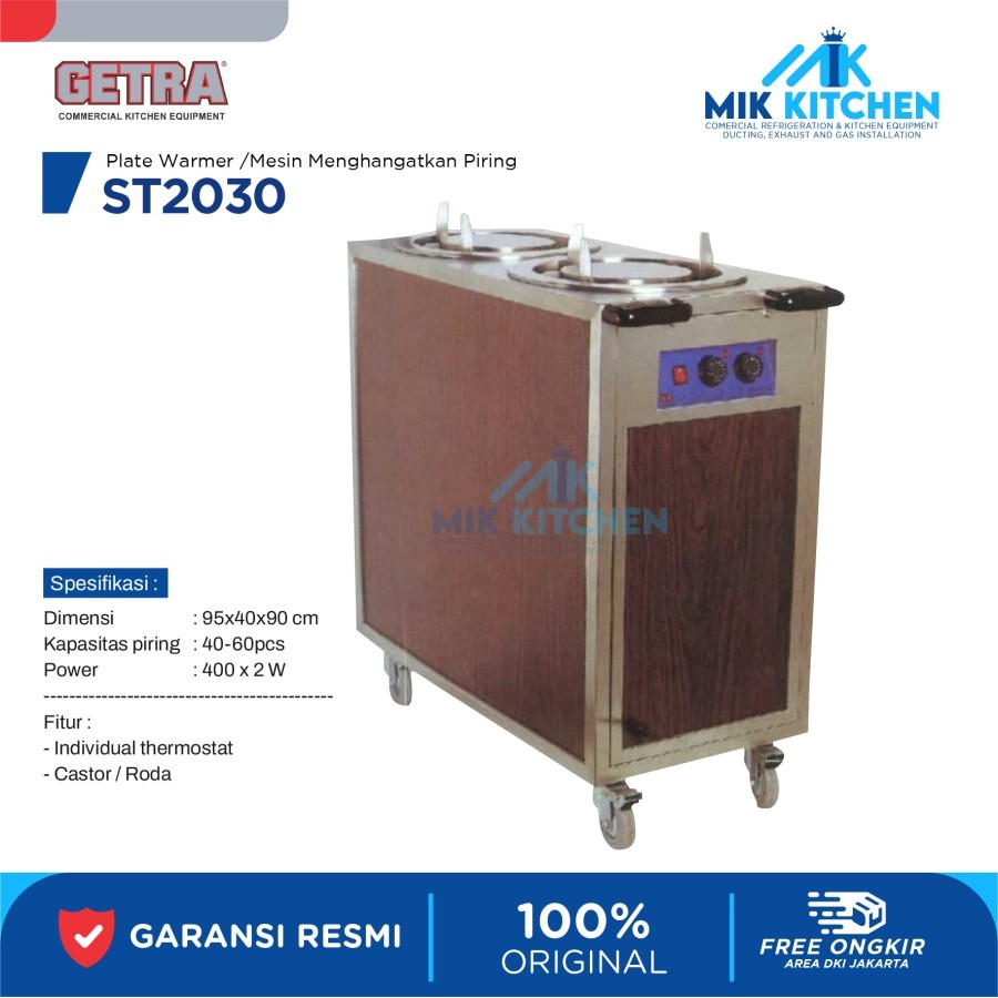 Jual GETRA Plate Warmer ST2030 / ST 2030 / ST-2030 | Shopee Indonesia