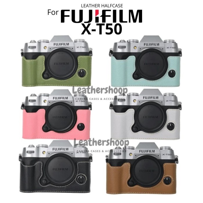 Jual HARGA DISC - Halfcase Leather Case for Fujifilm XT50 X-T50 Cover Body Protector | Shopee ...