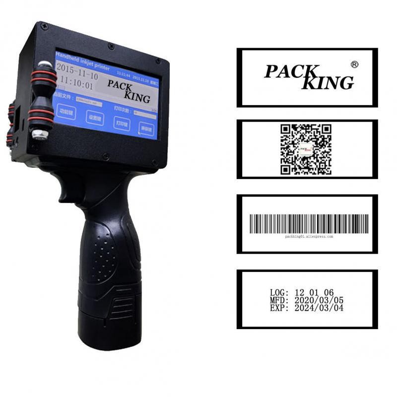 Jual Handheld Inkjet Printer QR Code Barcode Logo printing | Shopee ...
