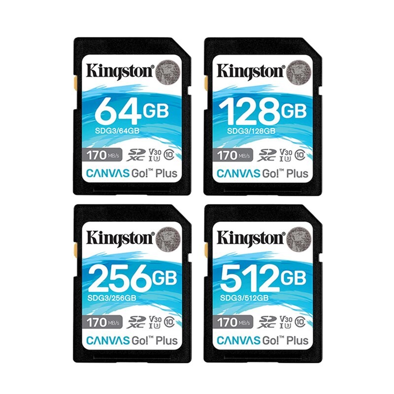Jual Kingston SD Card 64GB 128GB 256GB SDG3 Memory Cards Up to | Shopee ...