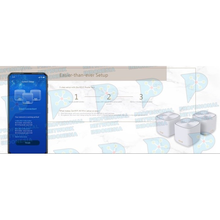 Jual Zenwifi Ax Mini Xd4 Ax1800 2 Pack Zen Wifi 6 Mesh Router | Shopee ...