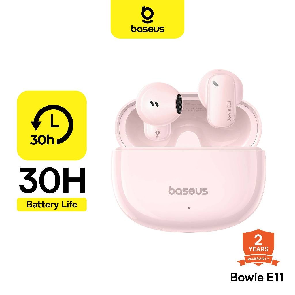 Jual NEW BASEUS TWS Bowie E11 True Wireless Earphone Earbuds 30 Hours ...