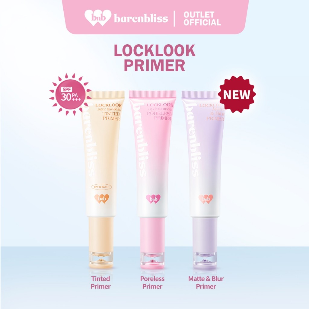 Jual BNB barenbliss Locklook Primer Silky Flawless Tinted Primer ...