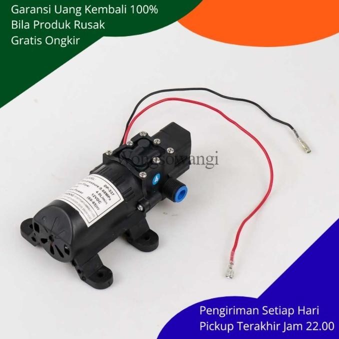Jual POMPA AIR ELEKTRIK 12V MESIN STEAM MINI DP-537 HARGA SPESIAL ...