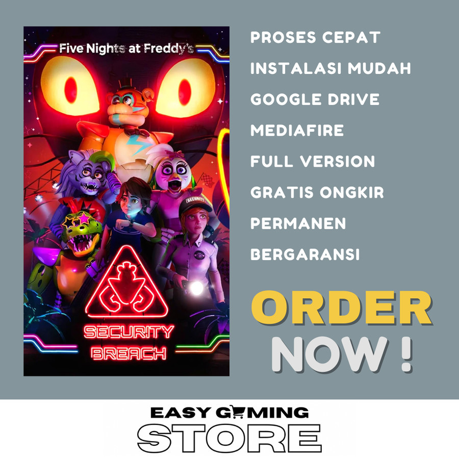 Jual Five Nights at Freddy's Security Breach (Digital Link) | Shopee ...
