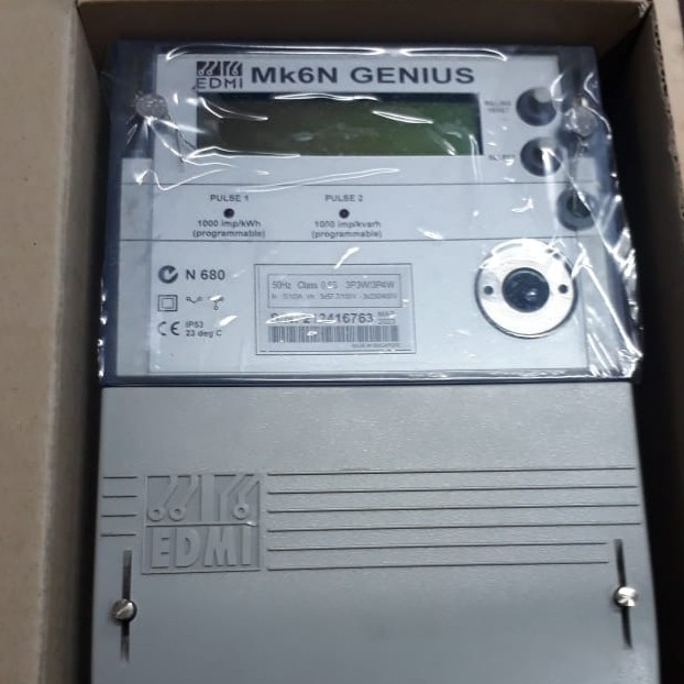 Jual Kwh meter 3phase EDMI MK6N 5(10)A | Shopee Indonesia