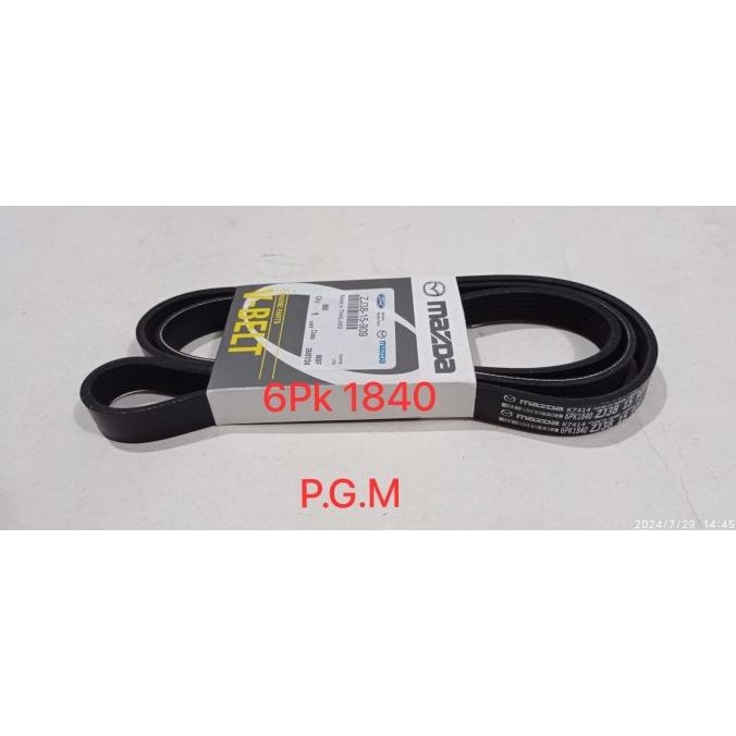 Jual FAN BELT VAN BELT TALI KIPAS V BELT RIB BELT OEM ZJ38-15-909 6PK ...
