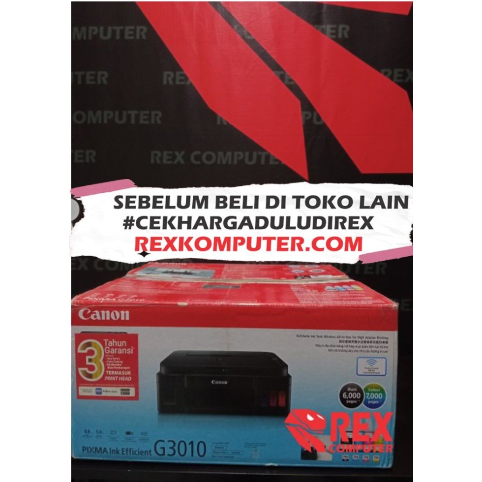 Jual Printer Canon Pixma G3010 WIFI | Shopee Indonesia