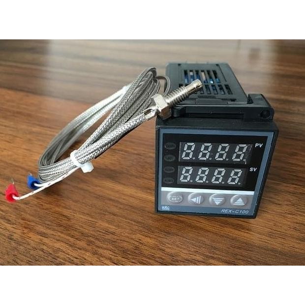 Jual SIAP KIRIM RKC REX C-100 DIGITAL PID TEMPERATURE CONTROLLER (OUT RELAY) | Shopee Indonesia