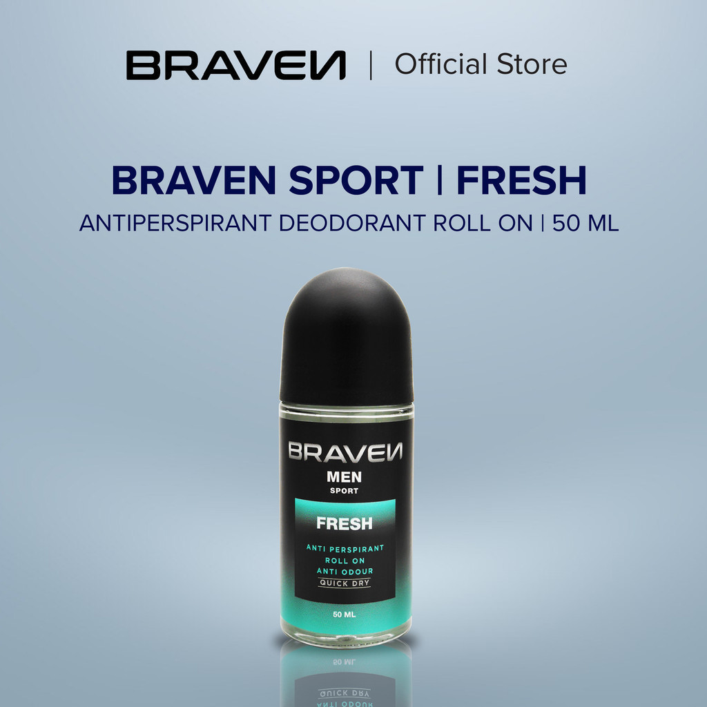 Jual Braven Roll On Fresh | Deodorant Antiperspirant Perlindungan ...