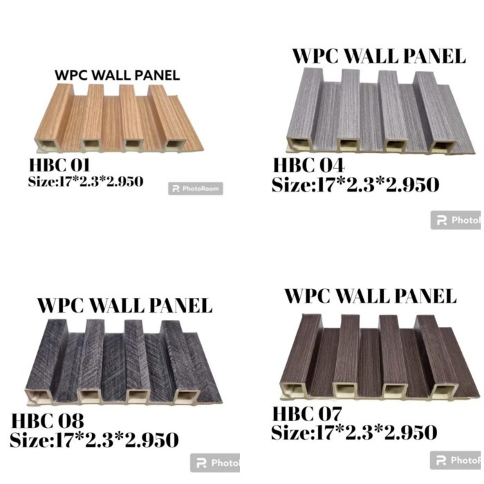 Jual Wall Panel Wpc Hbc 01-29 [ Free Breket ] Original | Shopee Indonesia